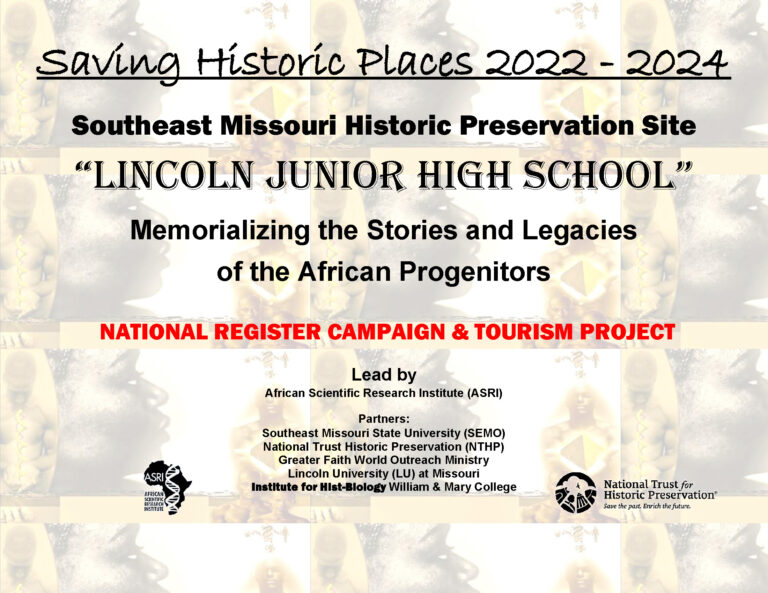 Saving Lincoln Jr. High School Sikeston Missouri – African Scientific ...